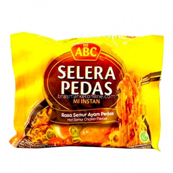 Mi Instant Selera Pedas Hot Semur Chicken 70g Mi ABC